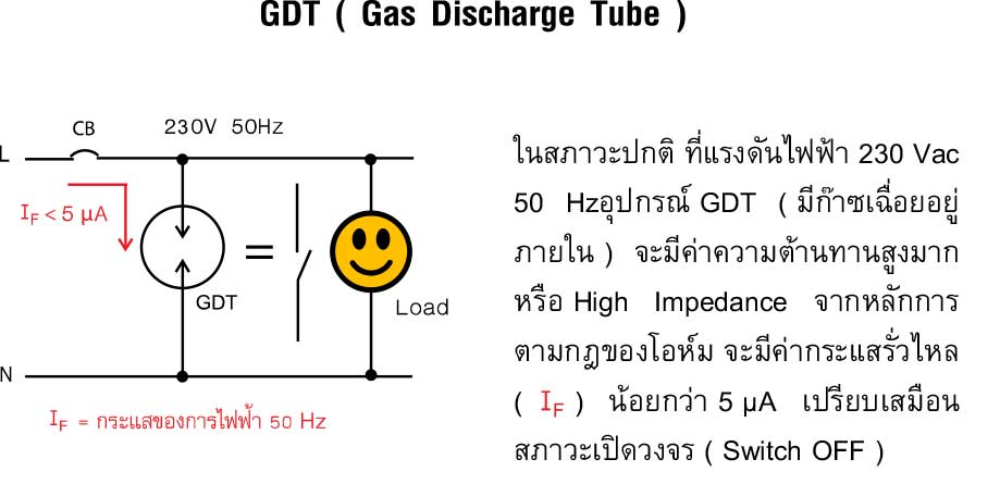 Surge Protector SPD ป้องกันไฟกระชาก ป้องกันฟ้าผ่า หัวล่อฟ้า
